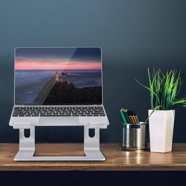 Support Incliné En Aluminium Pour Ordinateur Portable | Monsieur Guide